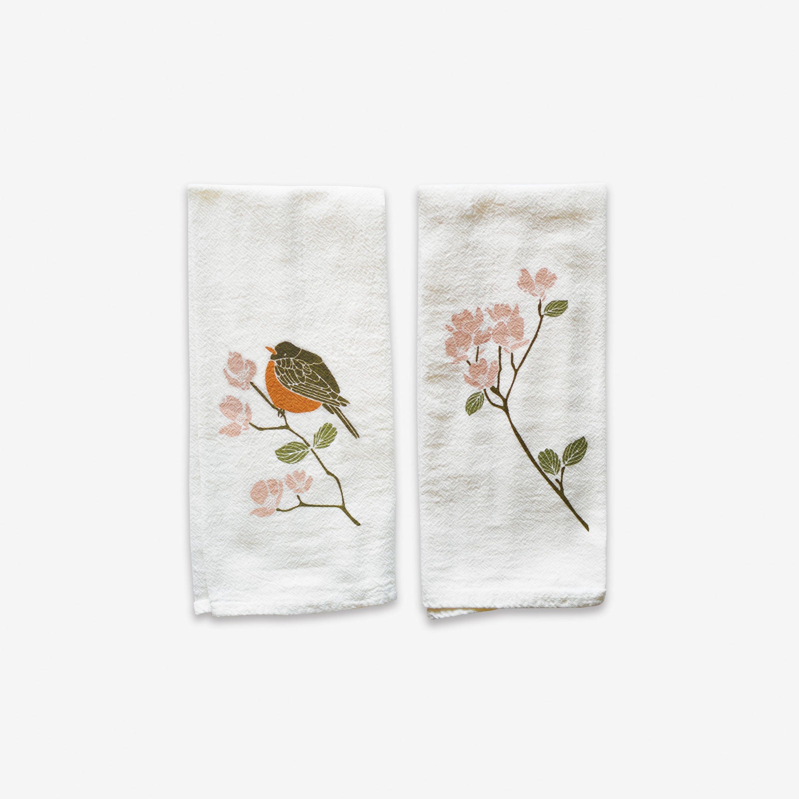 Flour Sack Cloth Napkins | Reusable Botanical Dinner Napkins – June ...