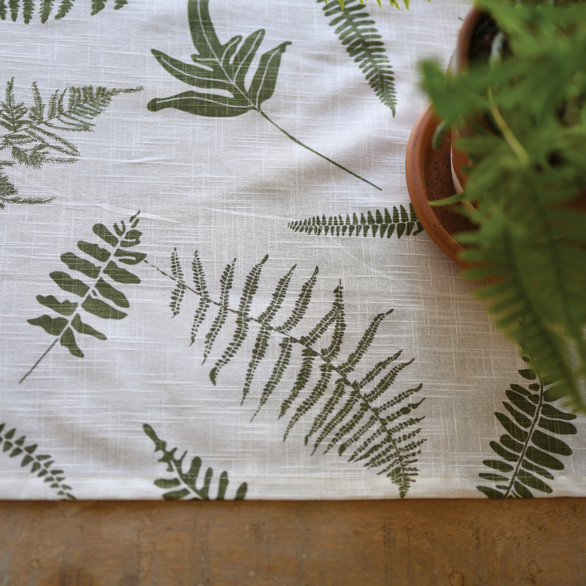 Fern Organic Table Runner | For Any Occasion – June & December