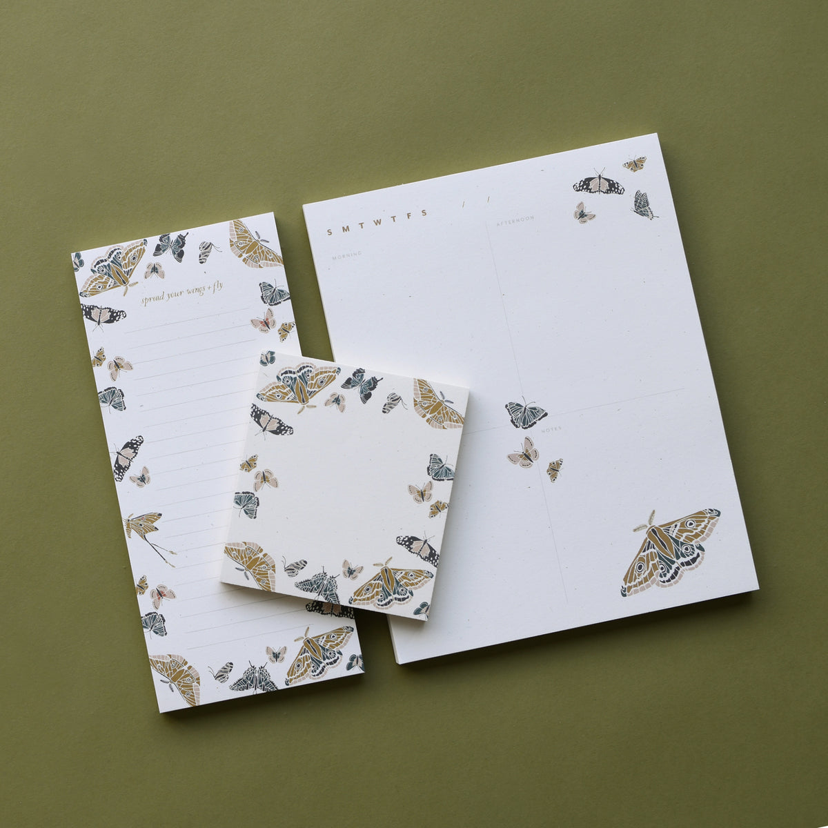 Pollinators Botanical Mini Notepad | Recycled Paper Notepad – June ...