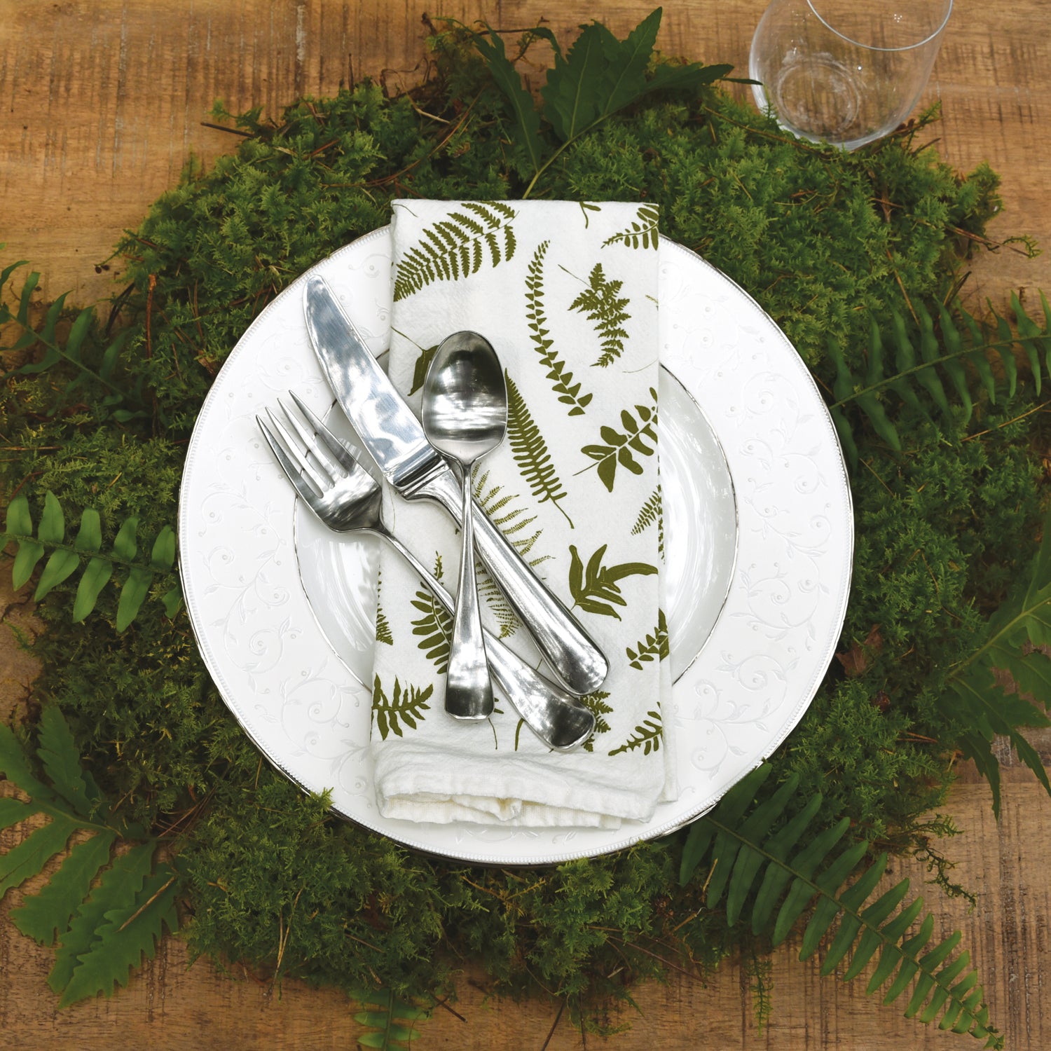 Flour Sack Cloth Napkins | Reusable Botanical Dinner Napkins – June ...