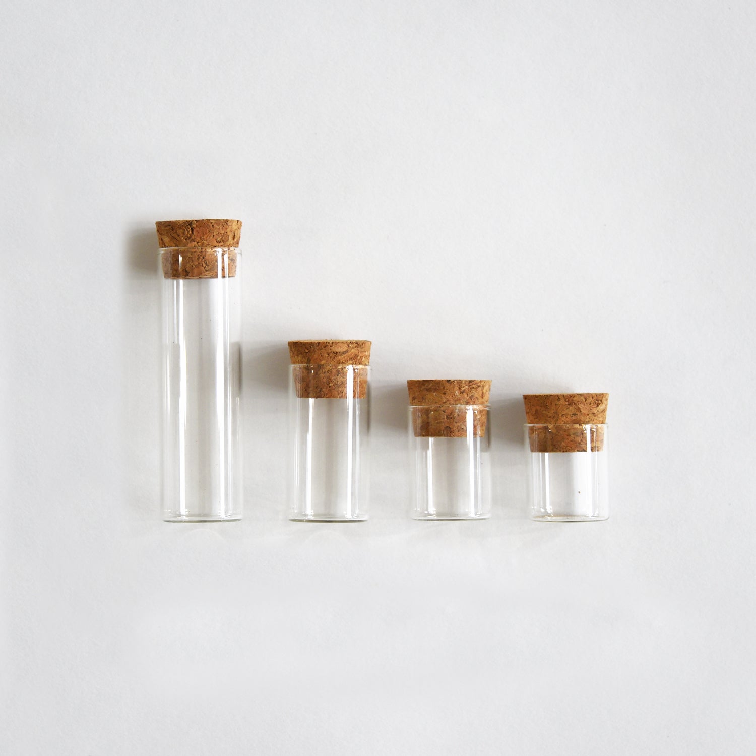 Specimen Bottles with Cork – June & December