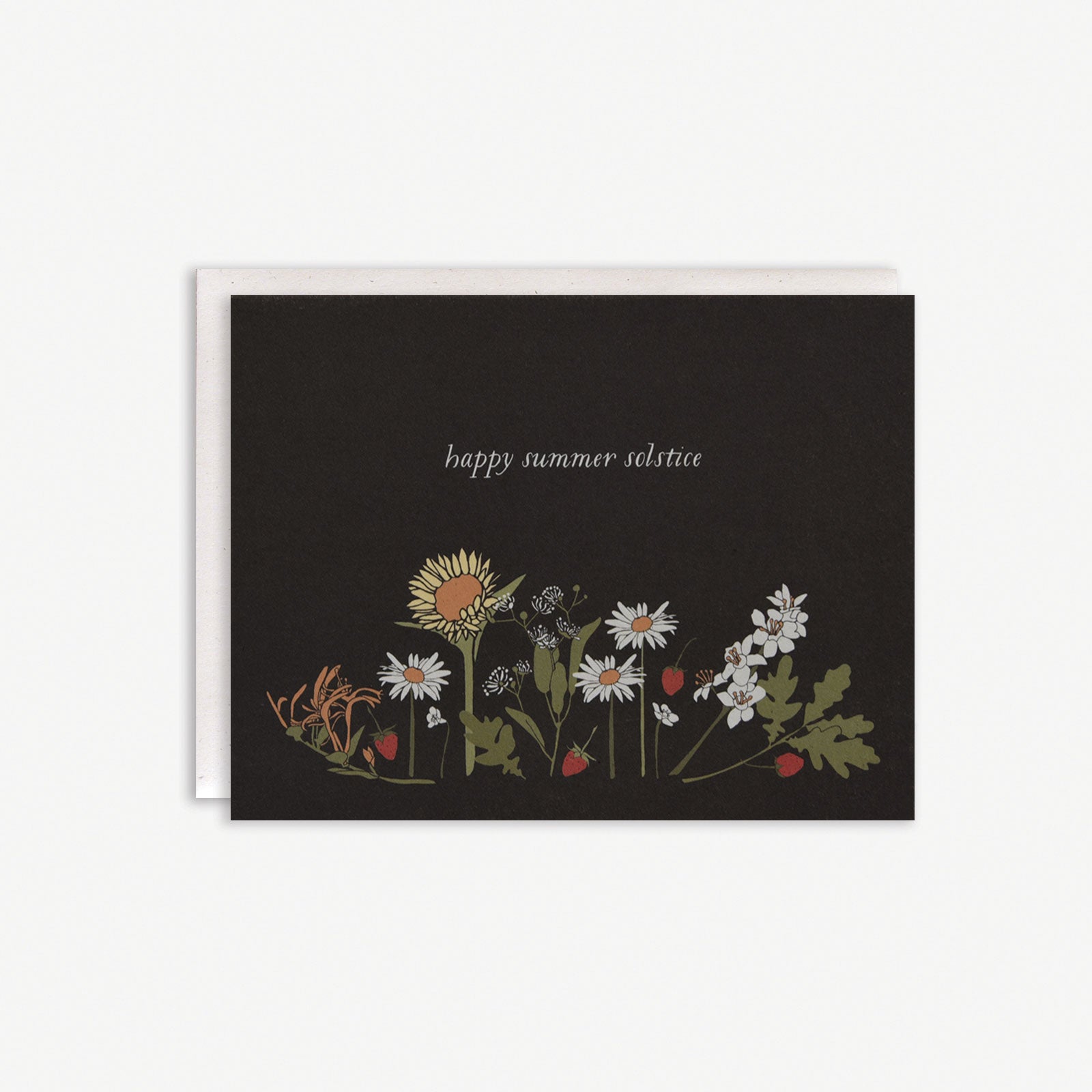 Summer Solstice Holiday Card | Recycled Greeting Card – June & December