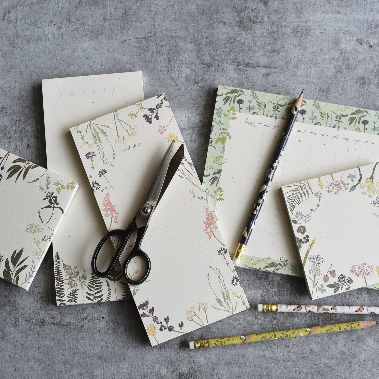 Notepads, Desk Pads | Nature Connects Us – June & December
