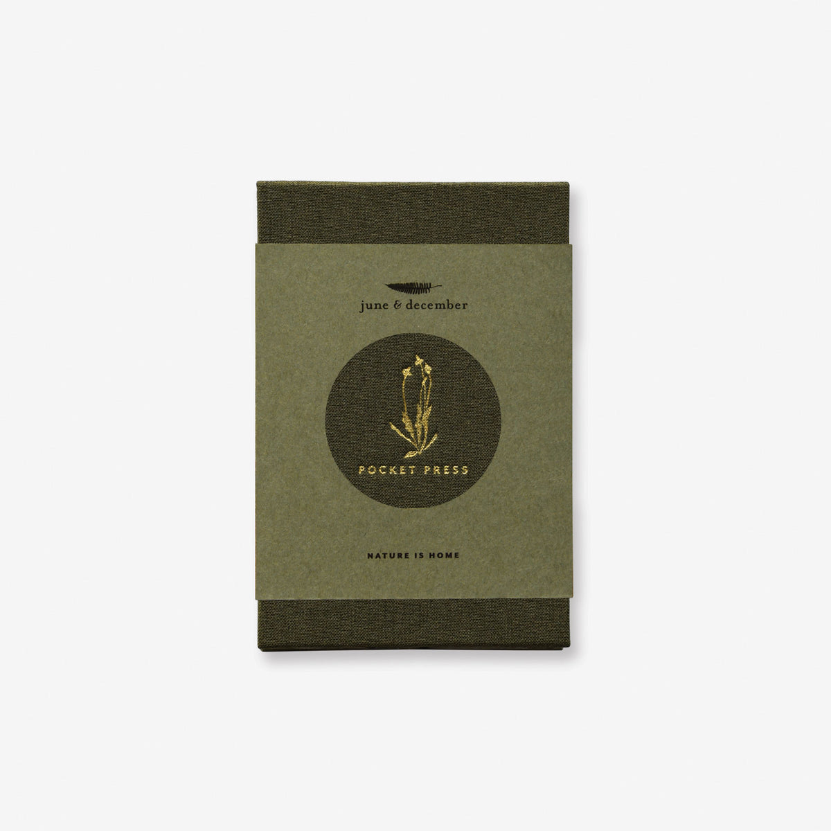 Pocket Flower Press | Reusable Press for Pressing Flowers – June & December